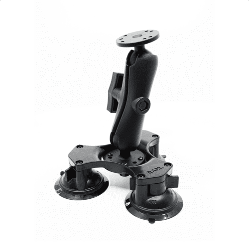 RAM® Twist-Lock™ Triple Suction Cup Mount | FarmTRX